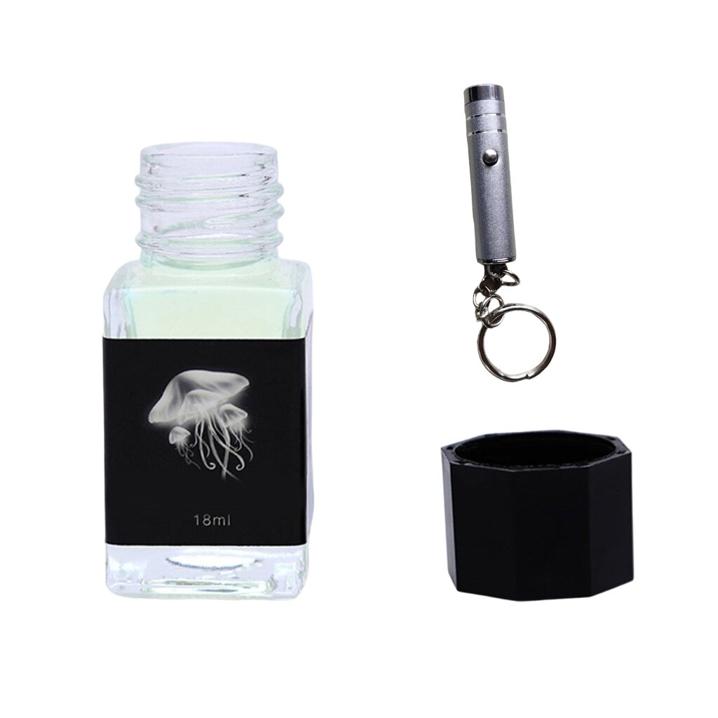 Забавные Невидимые Чернила Невидимые Исчезающие Чернила Флуоресцентные Чернила со Светом