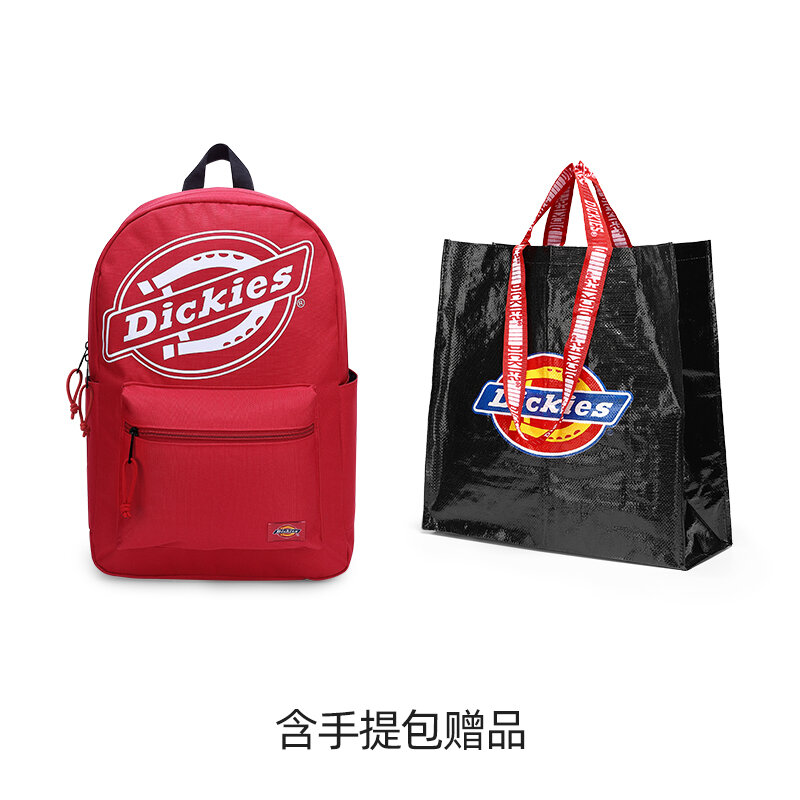 Рюкзак унисекс Dickies Regular 5585655, красный, из полиэстера, вместительный