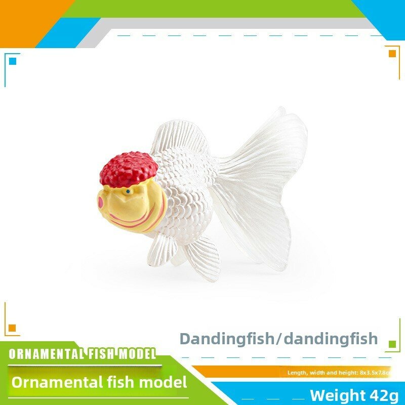 Pvc модель рыбы koi золотая рыбка морское животное декор для аквариумистов и коллекционеров стиль а
