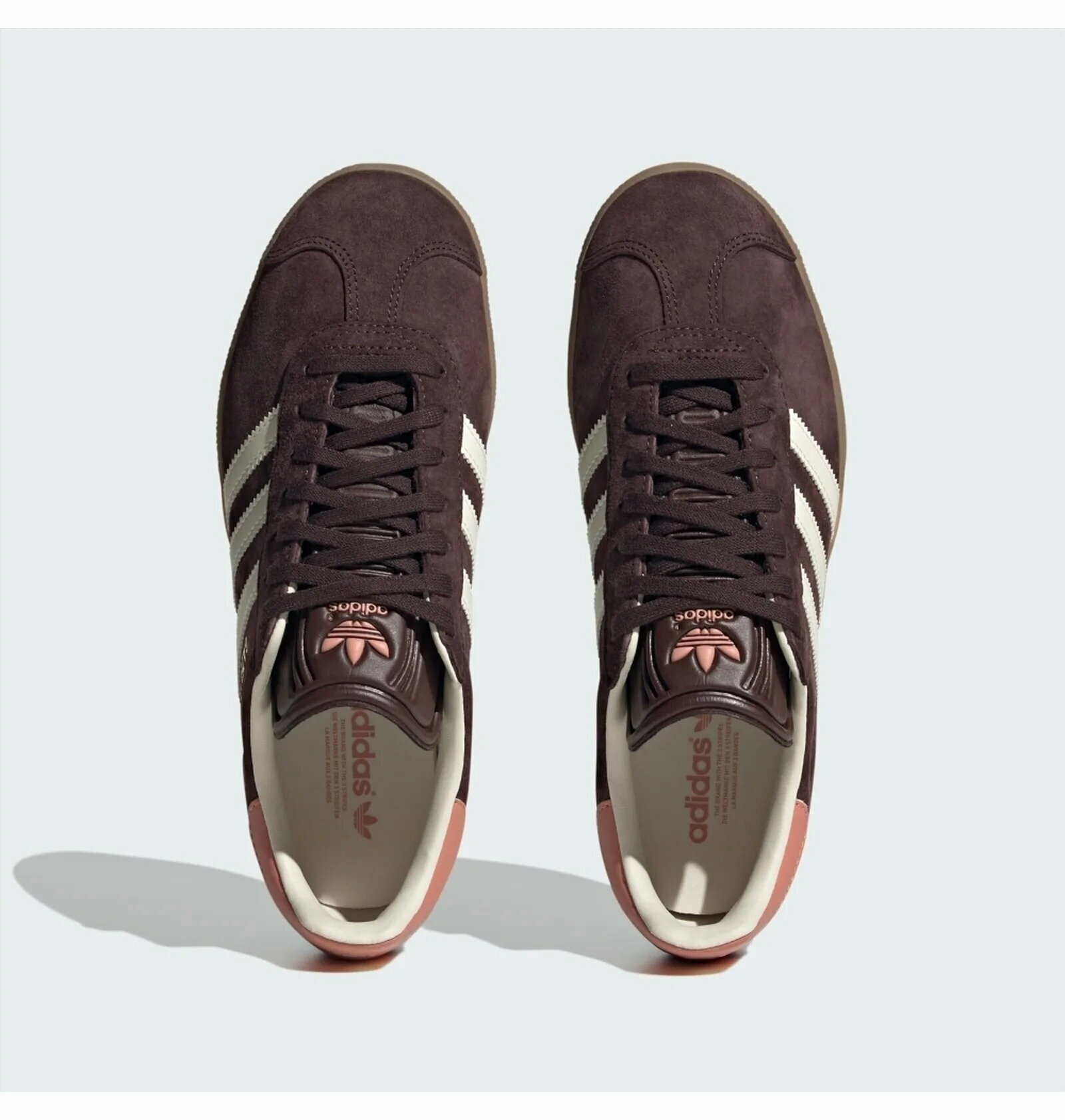 Кеды adidas Gazelle, размер 38.5, коричневый — фото 1