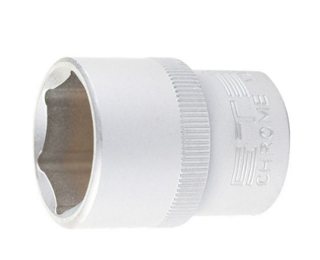 Головка торцевая, 32 мм, 6-гранная, crv, под квадрат 1/2",// stels