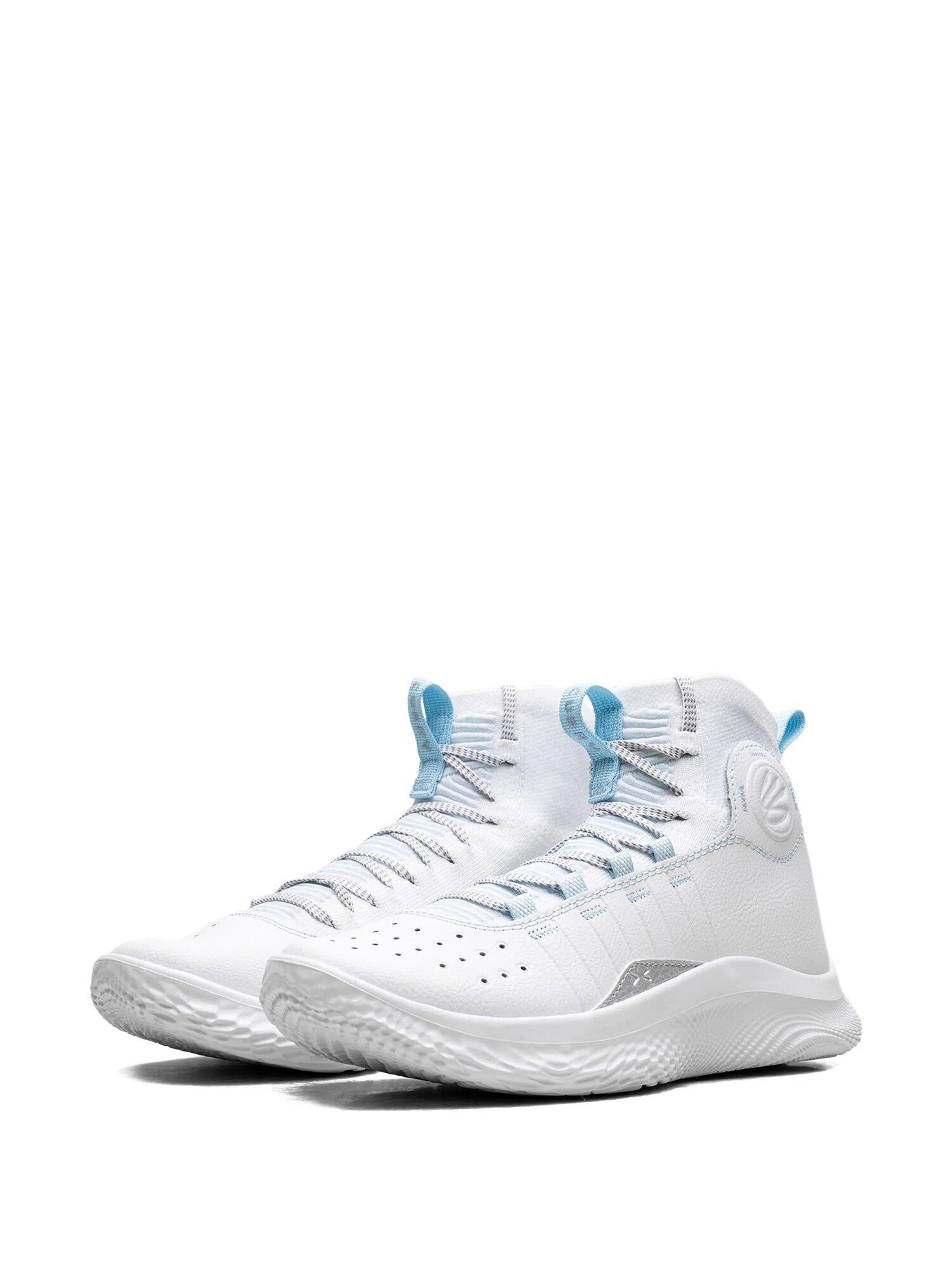 Кроссовки Under Armour Curry 4 FloTro White Stream/Silver, размер 7,5 US, white — фото 1