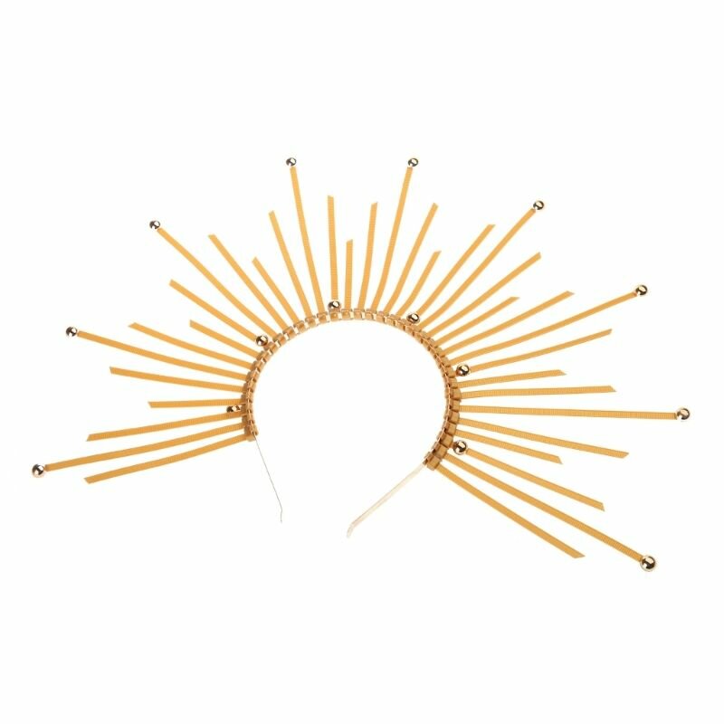 Нимб на голове богини-девственницы-Круглый