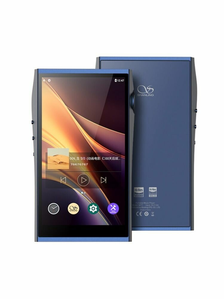 SHANLING M7T Цифровой Аудиоплеер Android, MP3/MP4-плеер С Поддержкой Bluetooth Высокого Разрешения