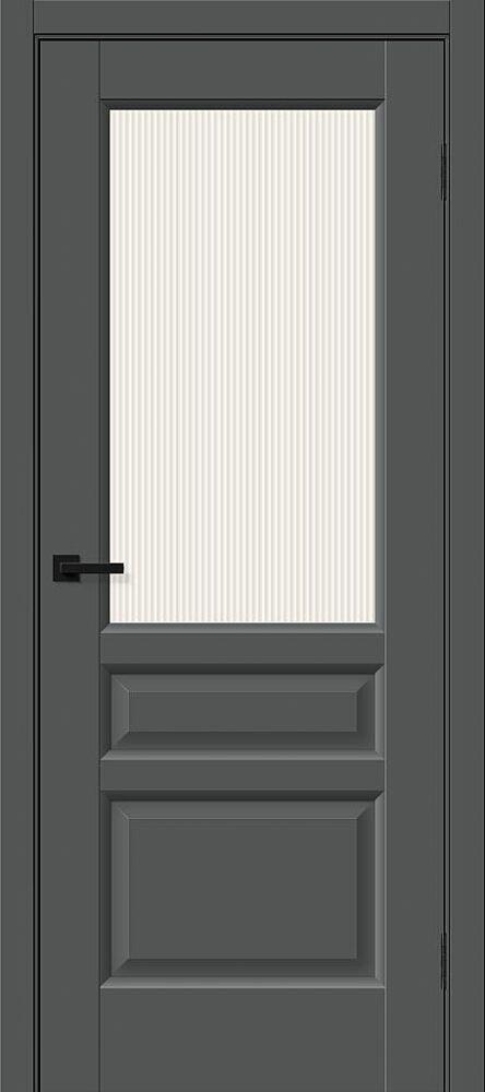 Межкомнатная Дверь ПЭТ Bravo Неоклассик-35 Stormy Silk / Magic Moru 800х2000мм (полотно 1шт) / Браво.