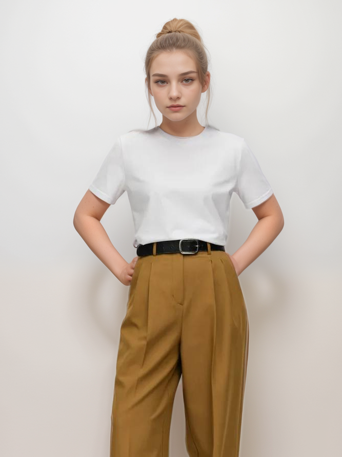 Футболка футболка женская белая