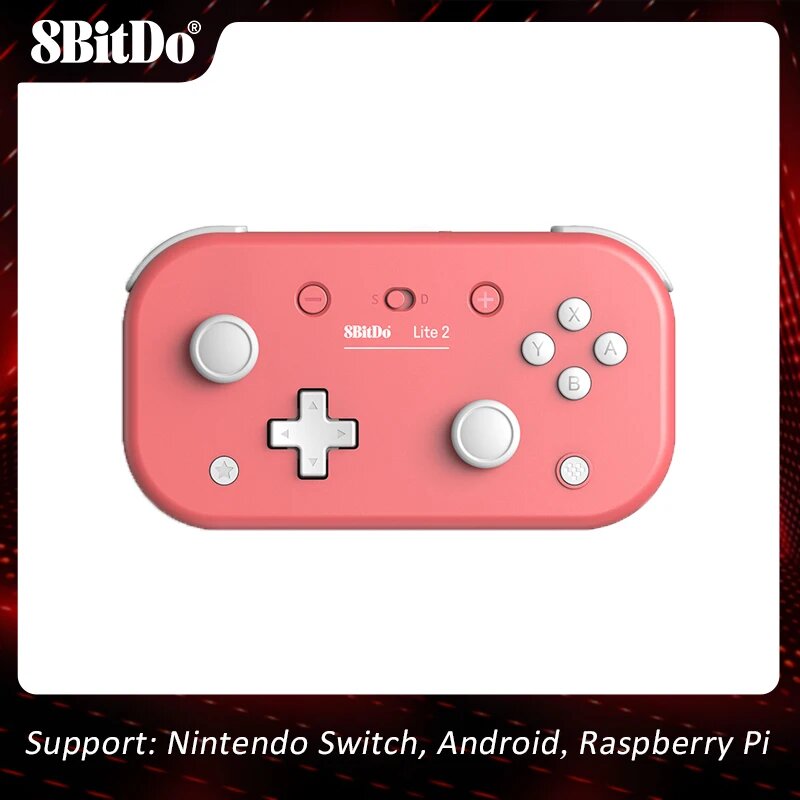 8BitDo Lite 2 геймпад Pink для Nintendo Switch