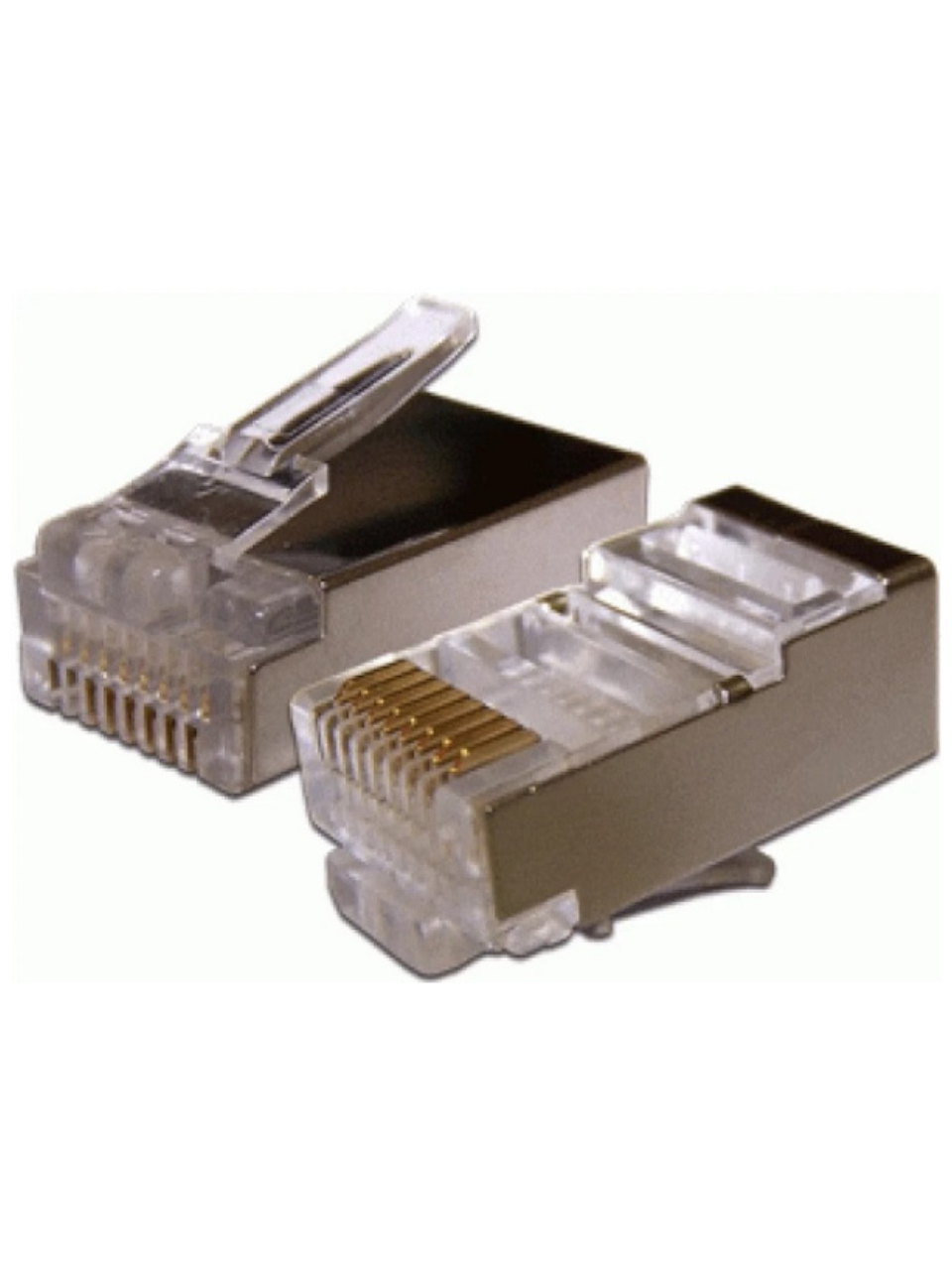 Коннектор TWT TWT-PL45/S-8P8C-6V RJ45 STP 8P8C, универсальный, со вставкой, cat.6, 100 шт.