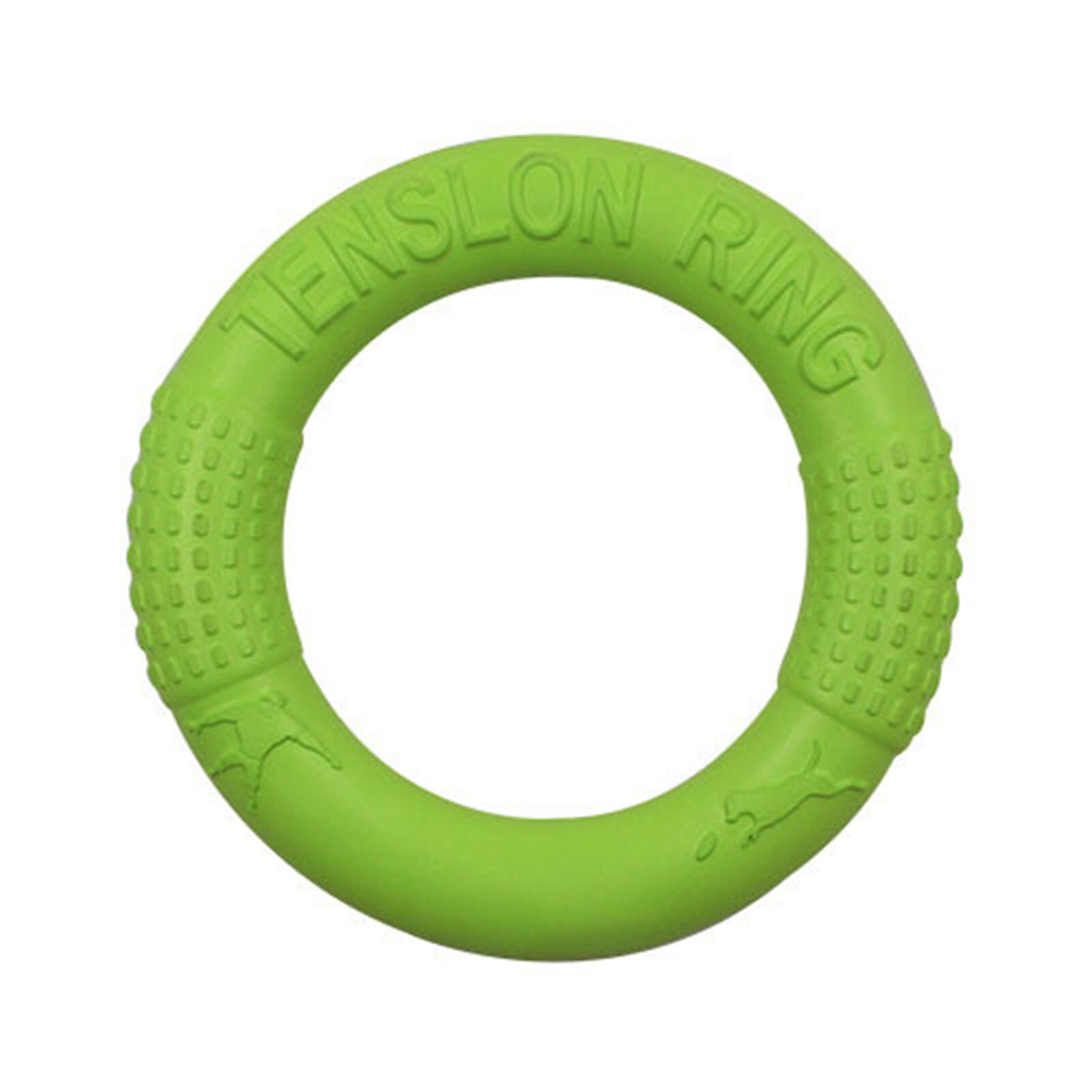 Pet Flying Ring Toy Bite Resistant Floating Interactive EVA Dog Disc for Puppy Training Chewing Small Green