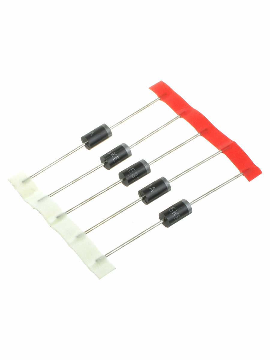 Защитный диод 33В 1.5кВт 1.5KE33A (упаковка 5шт) DO-201AD Hottech / YJ