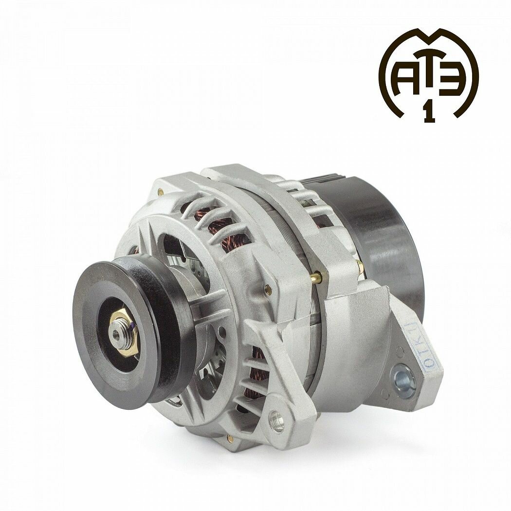Генератор 3302 Бизнес УАЗ дв.4216.10 евро 3 одноручьевой широкий шкив AVX13 100А АТЭ 1 9402.3701-17