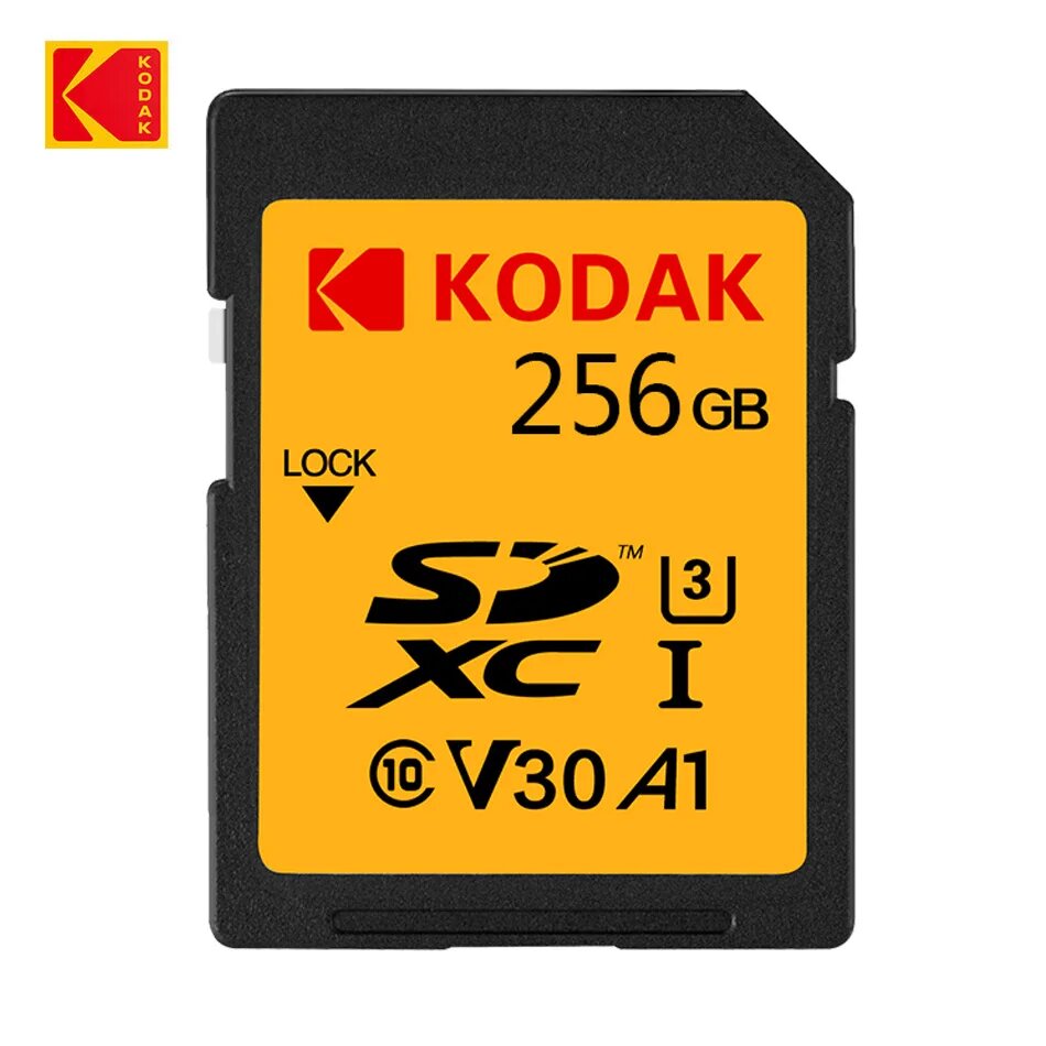 SD-карта Kodak 256GB V30 XC