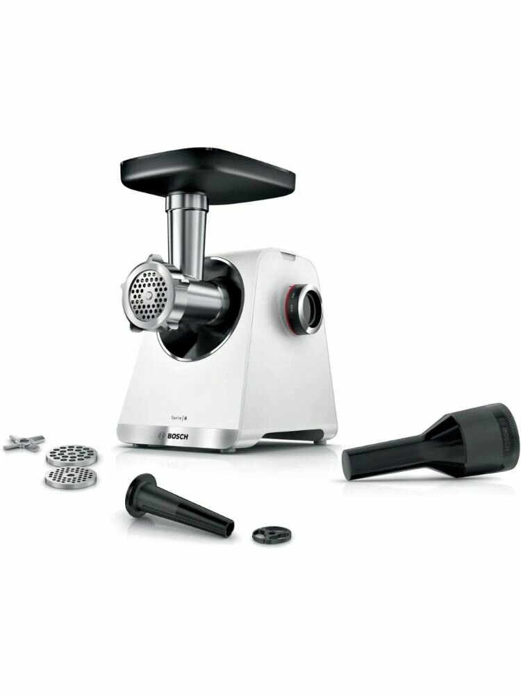 Мясорубка электрическая Bosch MFWS609W, белый