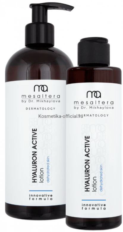 Увлажняющий лосьон для лица Mesaltera by Dr.Mikhaylova Hyaluron Active Lotion, 400 мл