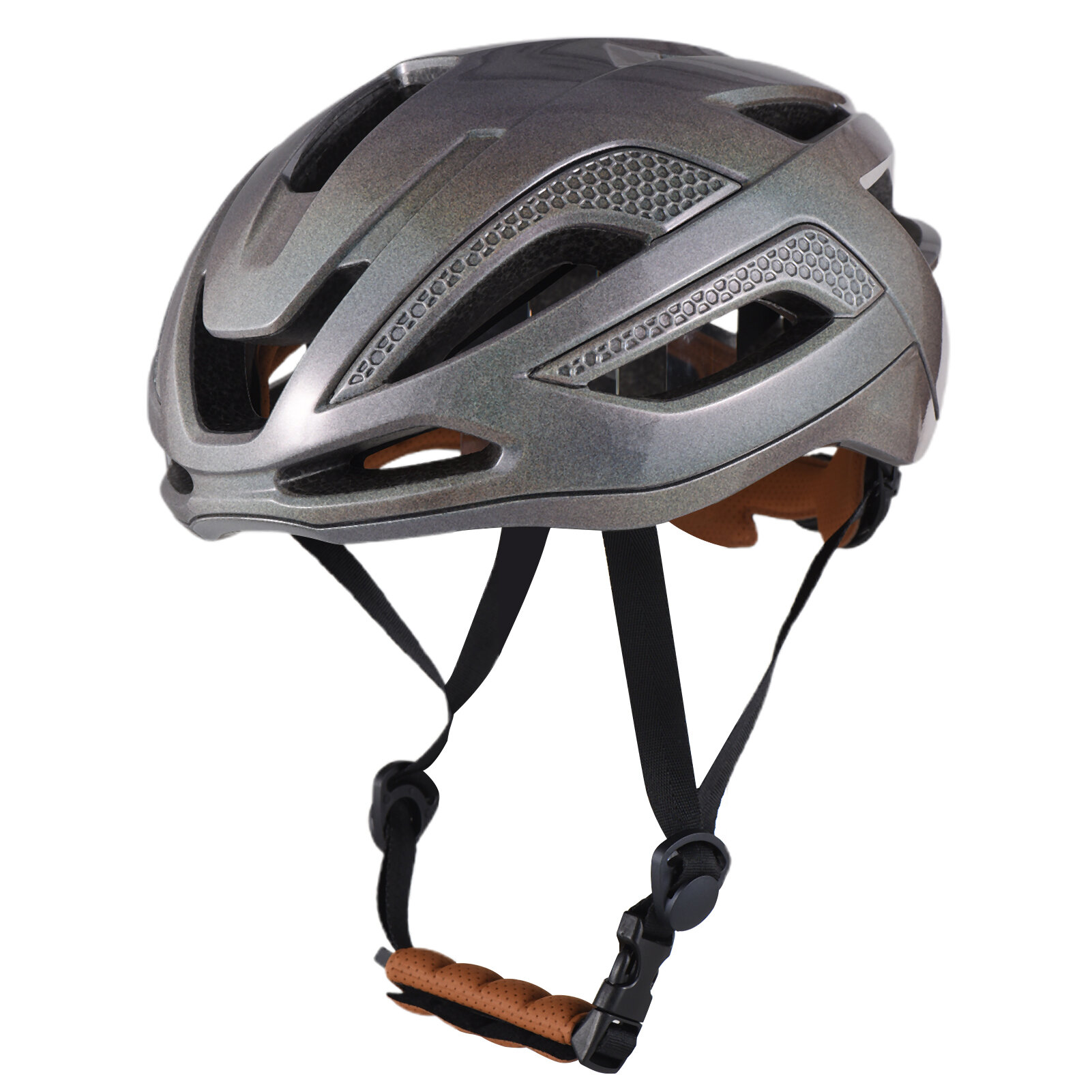 Взрослые велосипедные шлемы, шлемы для электросамокатов, аэродинамический защитный шлем с регулируемой внутренней подкладкой, легкий корпус из поликарбоната, конструкция, подходящая для ношения с хвостиком.