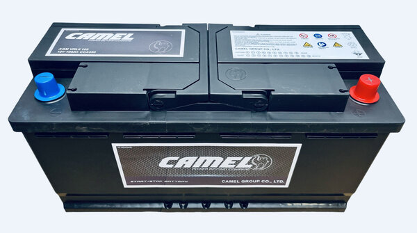 Аккумулятор автомобильный CAMEL AGM 12V 105Ah 950А ОП (AGM VRL6 105) (394x175x190) L6 394x175x190