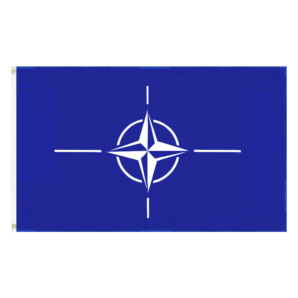Флаг НАТО, полиэфирный, 90x150 см