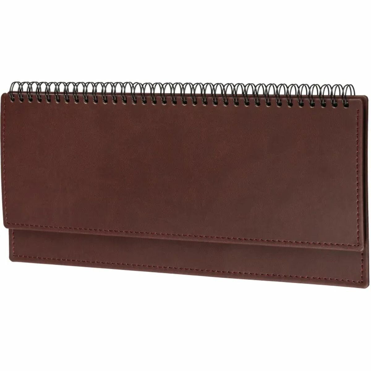 Планинг датированный на 2026 год Attache Вива, 60 листов, кожзам, бордовый (2250183), 5шт.