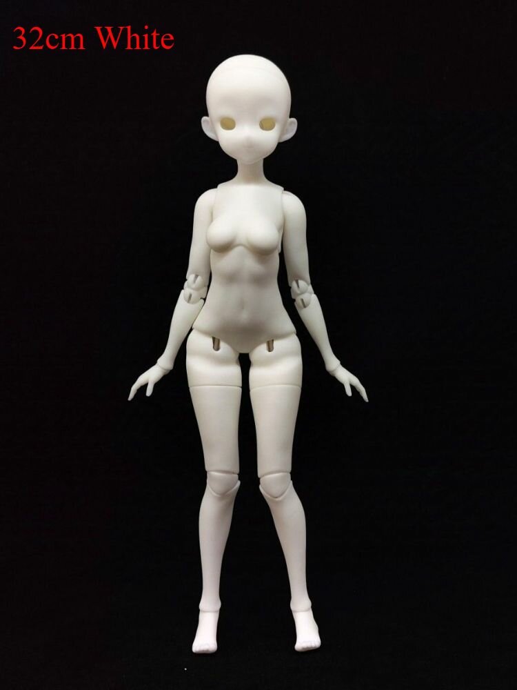 20cm большая грудь, вторичная BJD кукла, вегетарианское тело