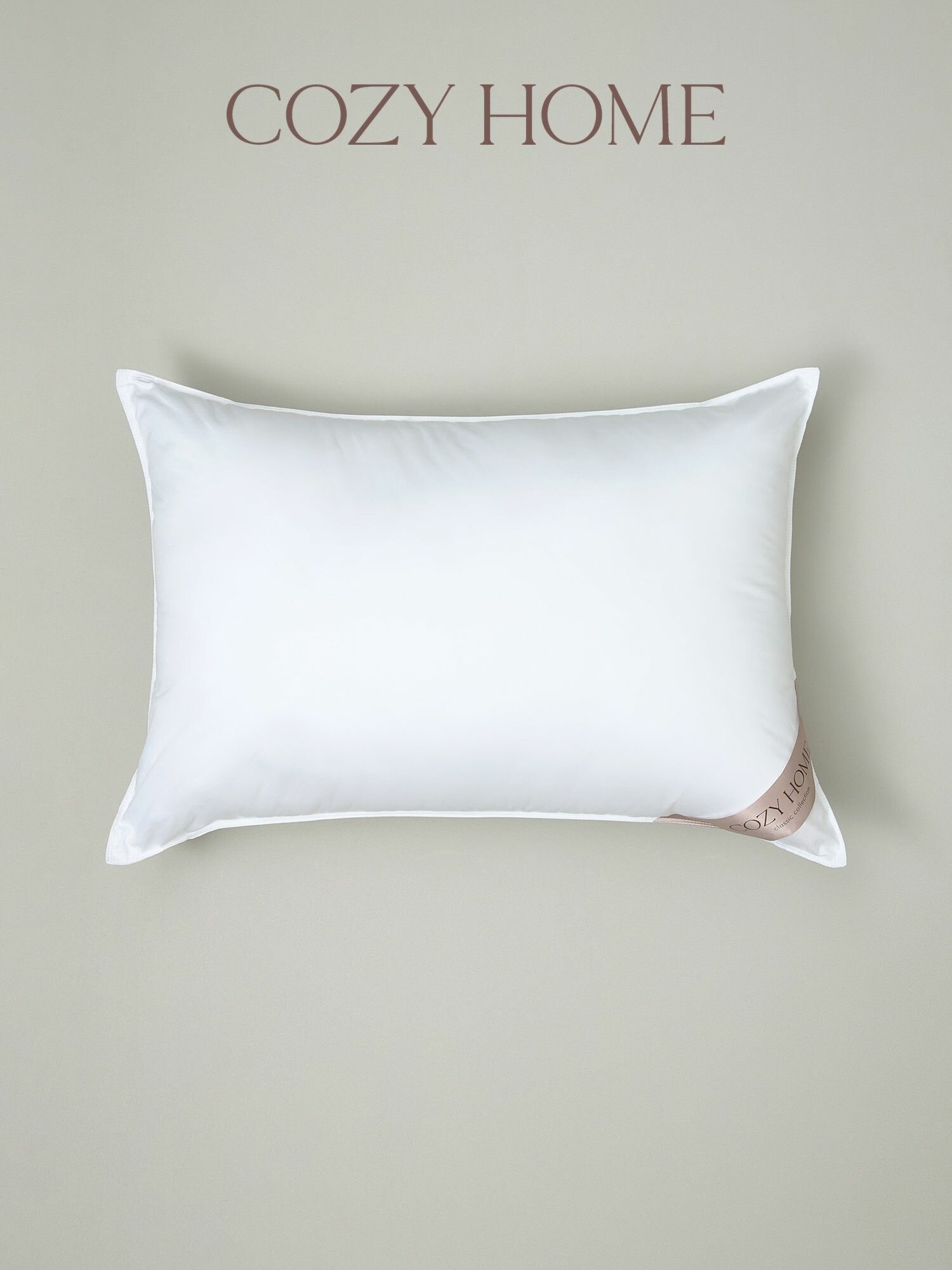 Cozy Home, Подушка Microgel размер 48х68 см, микрогель, белый