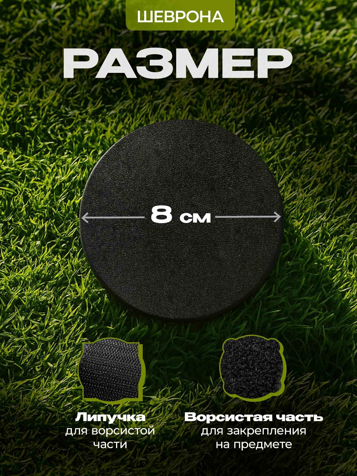 Шеврон IREVIVE кожаный с принтом круглый с позывным Дизель на липучке, для военного, аксессуар на форму