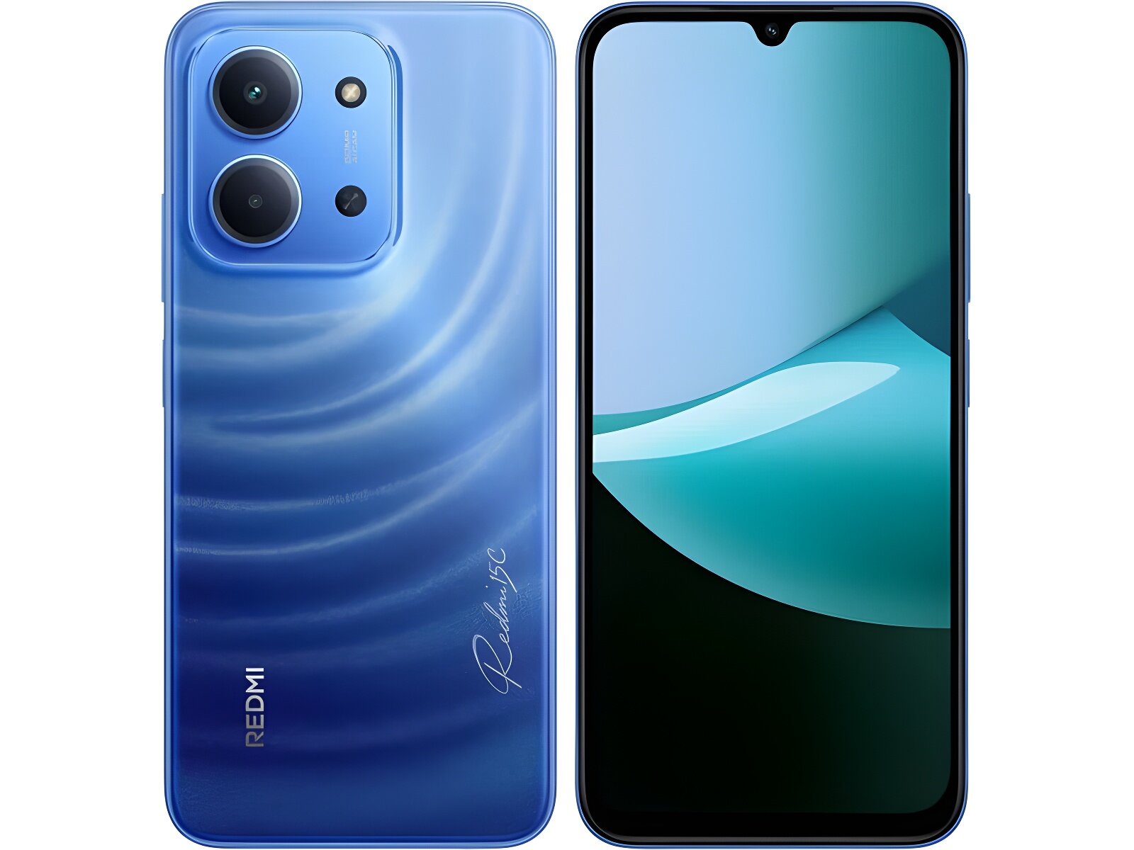 Смартфон Xiaomi Redmi 15C 8/256Gb IPS 120 Гц 6000 мА·ч NFC Синий Blue Global