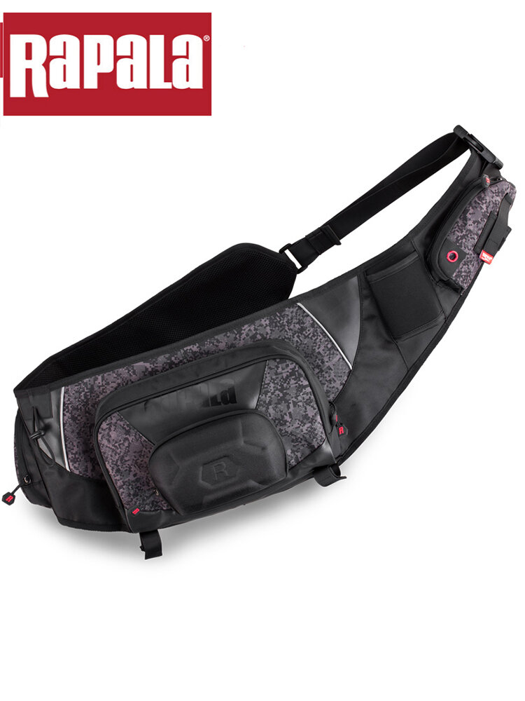 Рюкзак-слинг Rapala RUSB 15л городской для рыбалки, многофункциональный