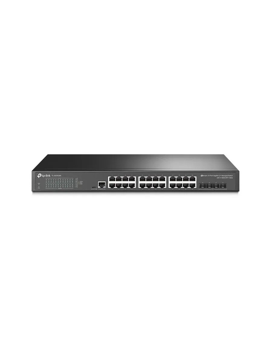 Коммутатор SG3428X (L2+) 24x1Гбит/с 4SFP+ управляемый