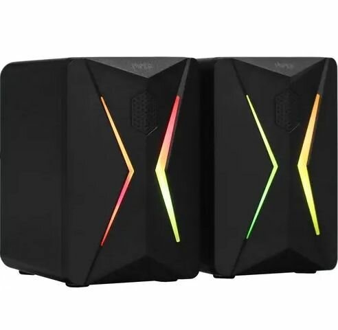 Колонки 2.0 HIPER X Line (H-TK11) черный 6 Вт, питание - USB порт