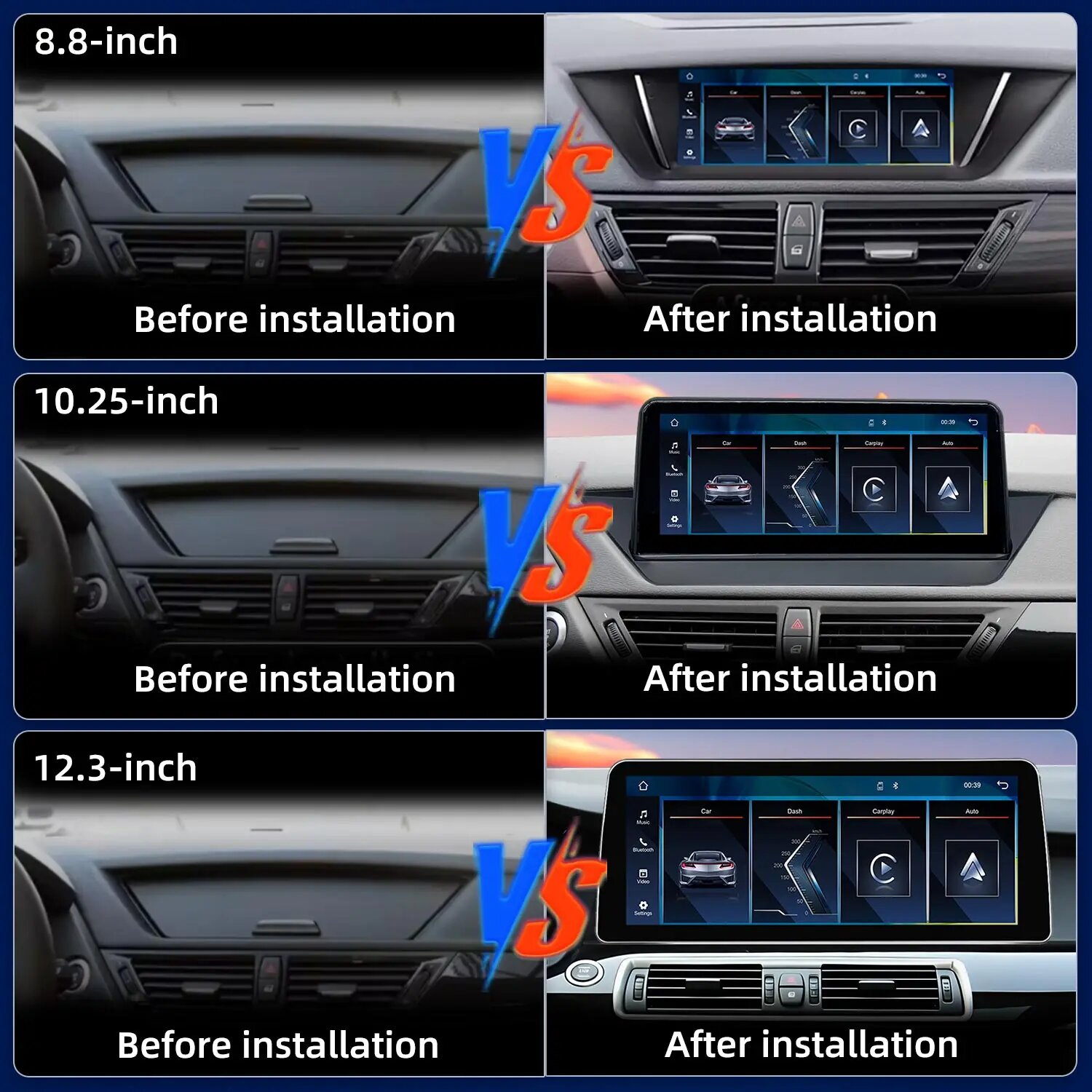Мультимедиа для BMW X1 E84 (2009-2015) 8.8" Linux CIC — фото 1