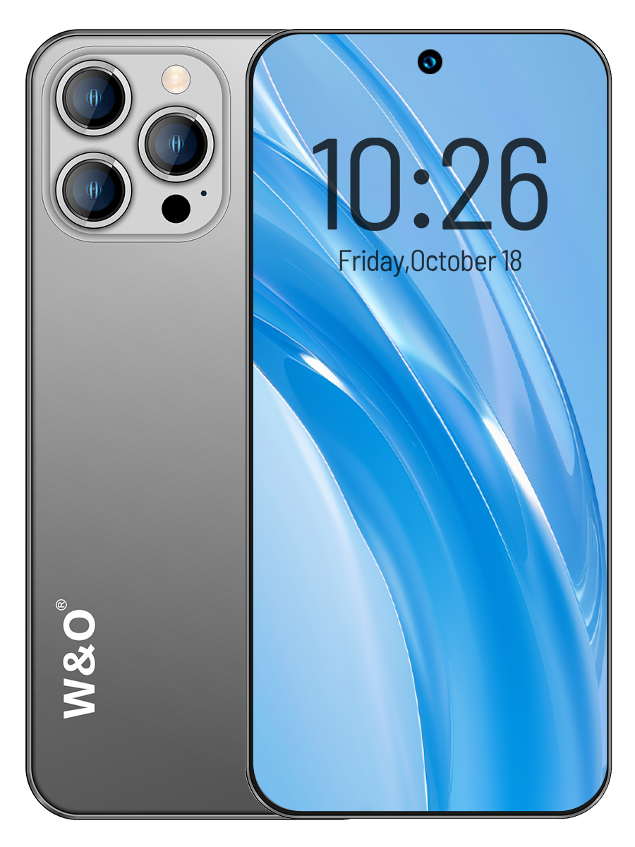 Смартфон W&O X200, 4GB/64GB, 6.6", 2 SIM, MT6739, IP67, Android13, серый