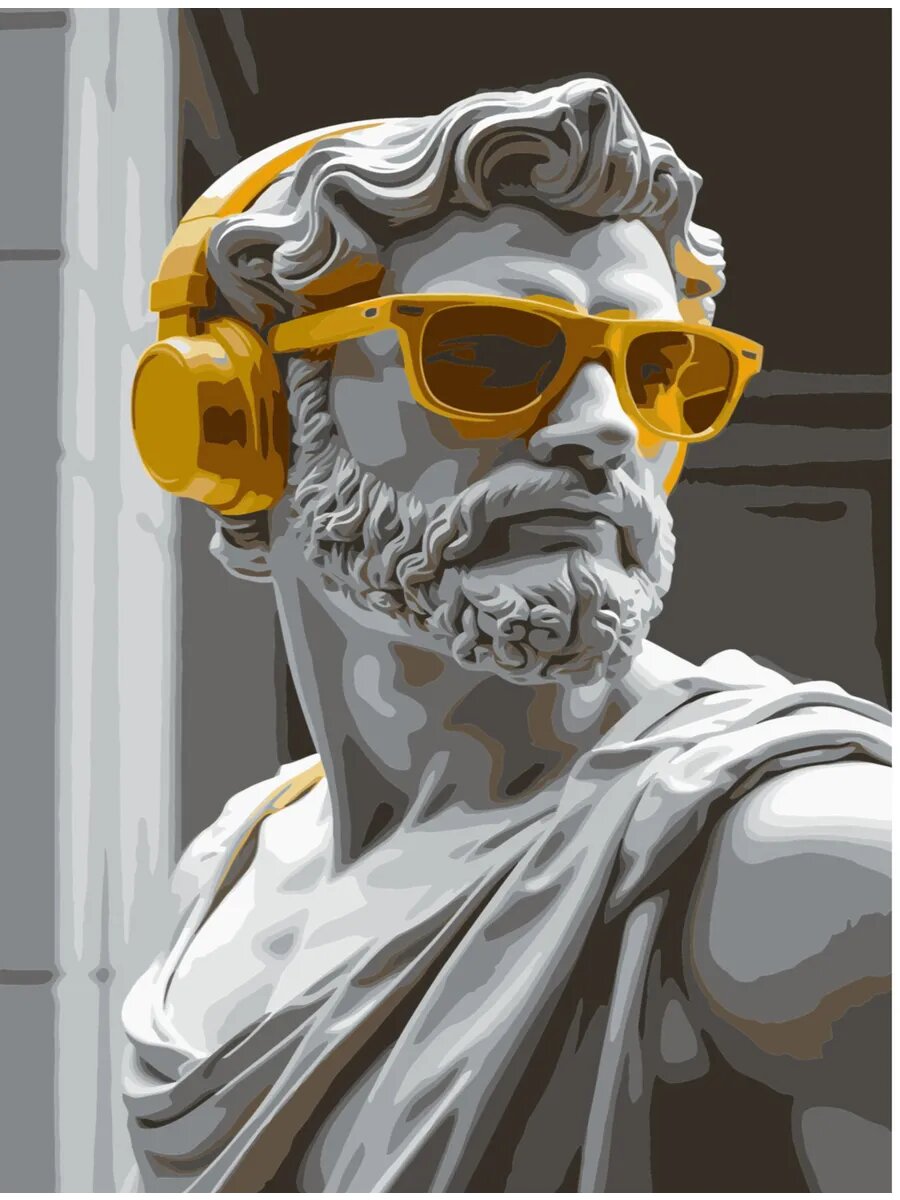 Картина по номерам статуя