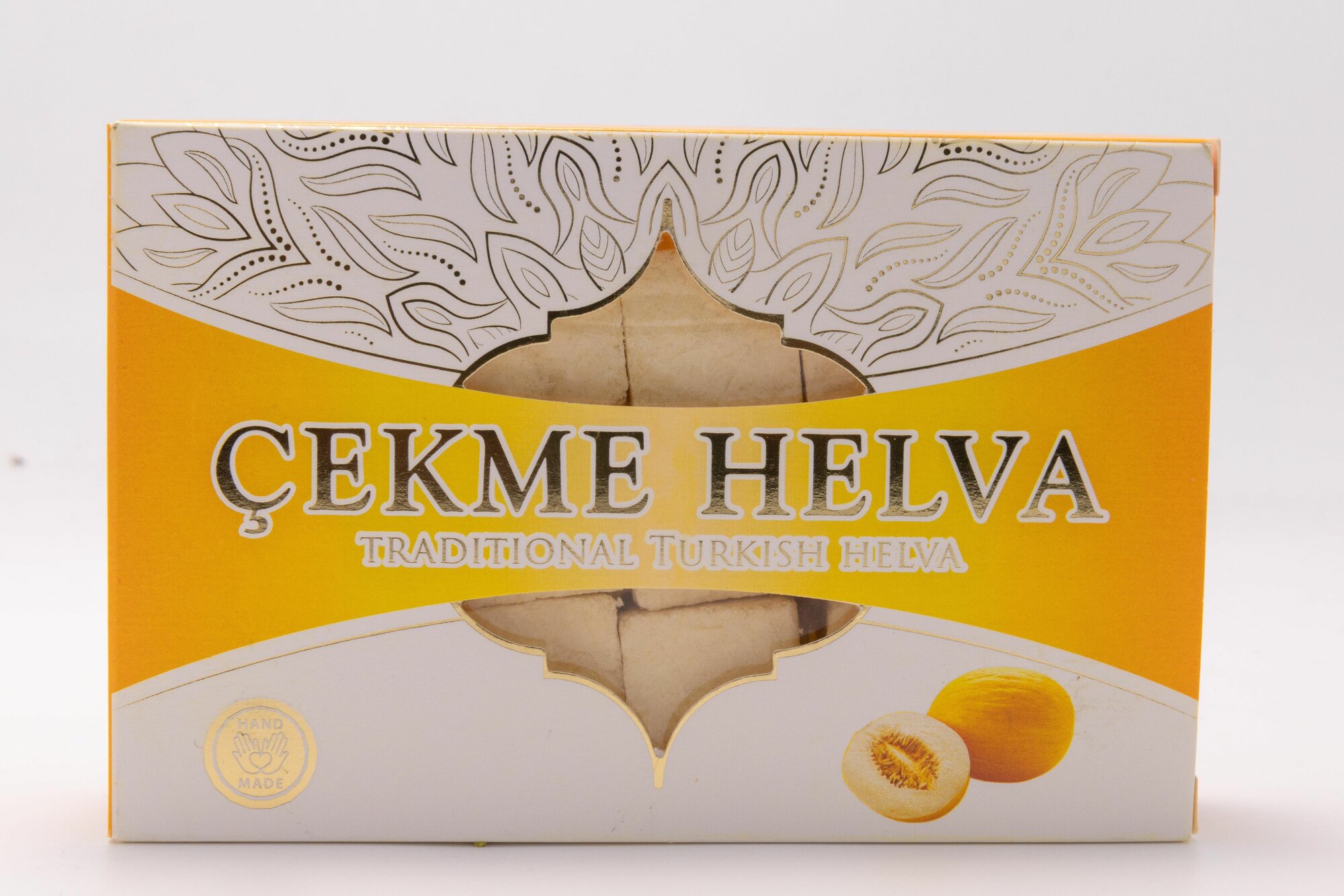 Халва "Чекме" с дыней, без ГМО, срок годности 365 дн, 130 г, турецкий десерт