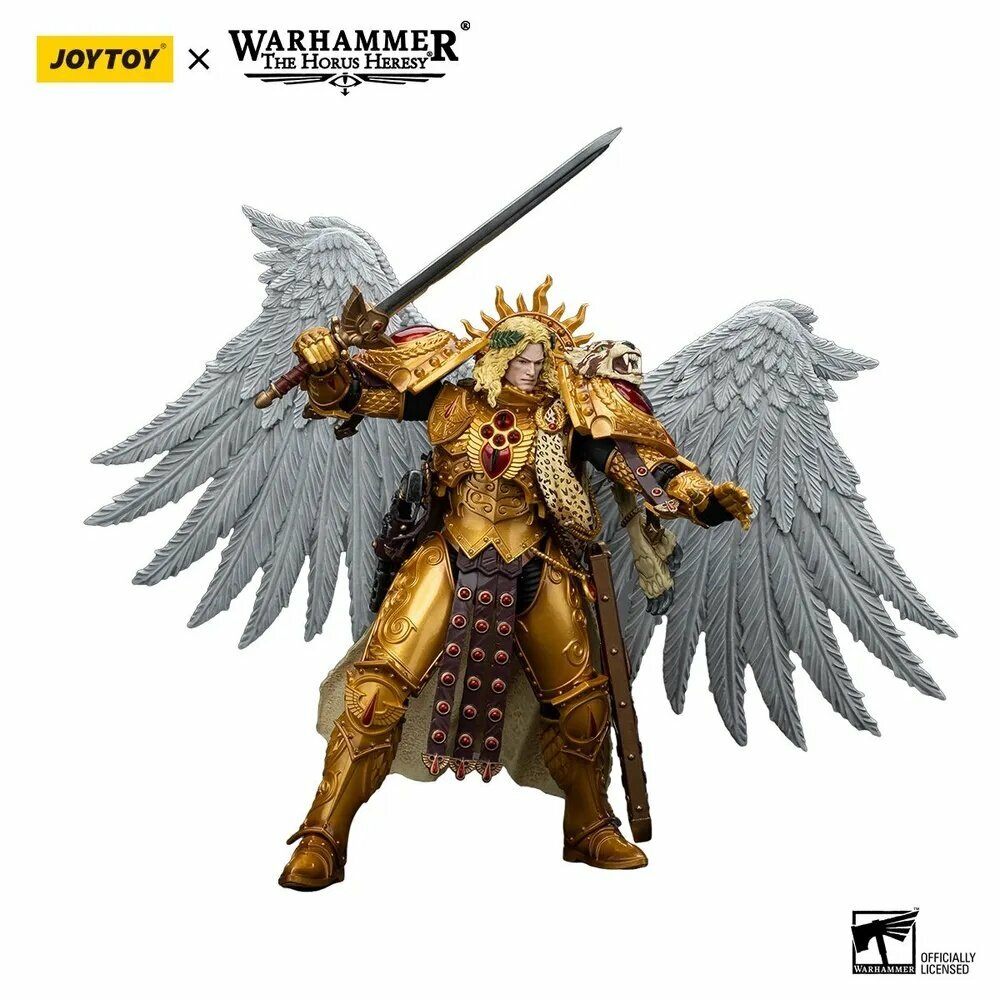 Подвижная фигурка JOYTOY Warhammer 40K Action Figure Blood Angels Sanguinius Anime Military Model