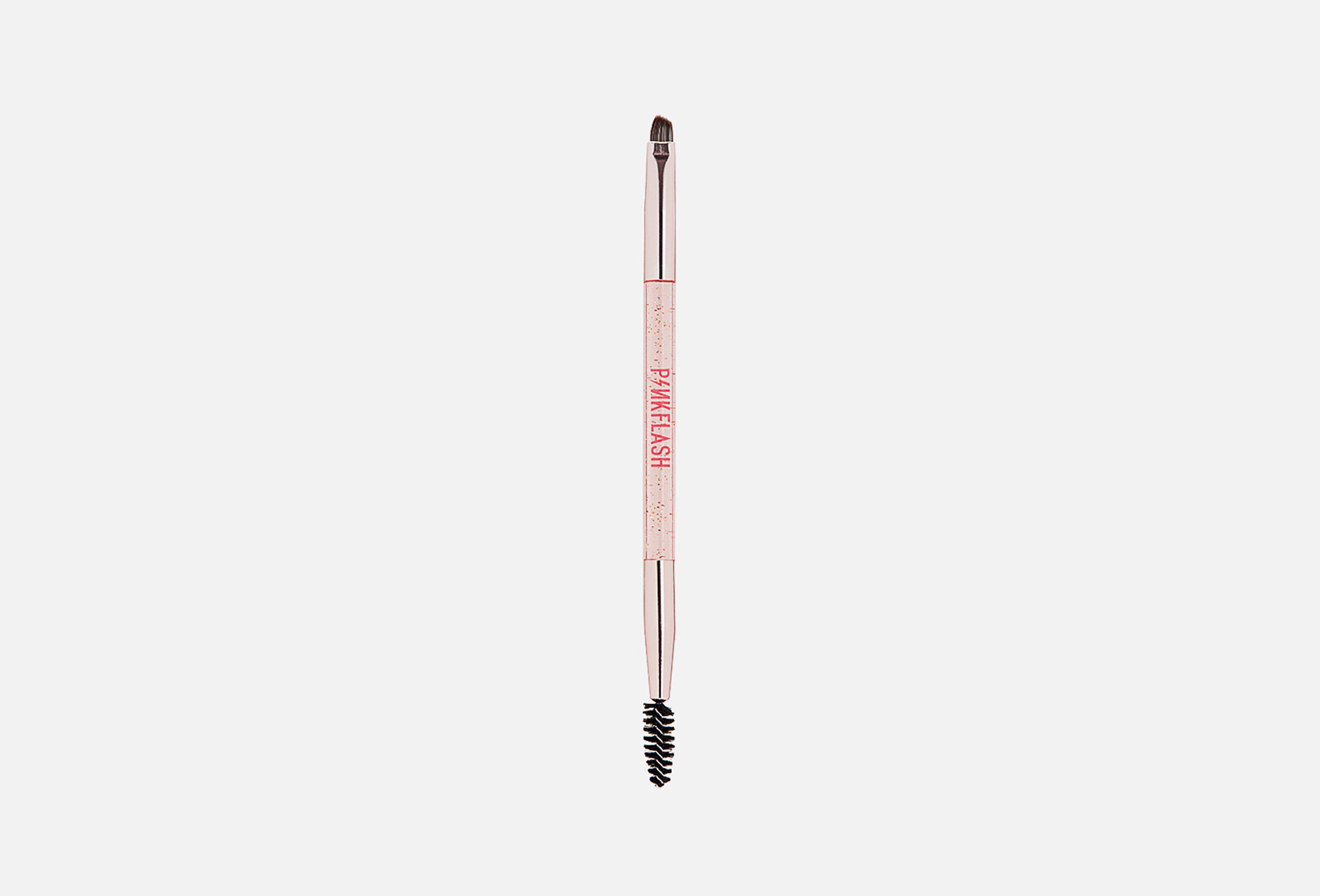 Двухсторонняя кисть для бровей PINK FLASH Double eyebrow brush 6 г