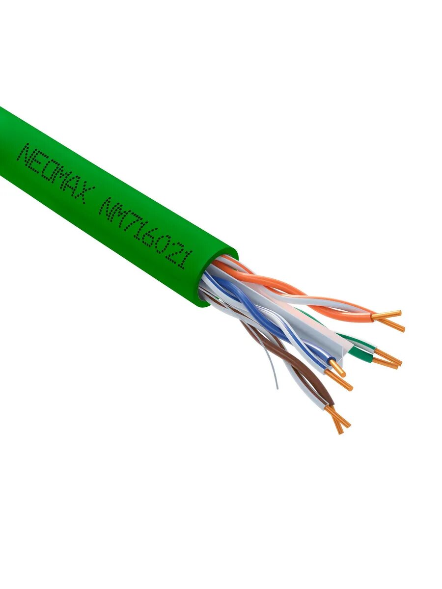 Кабель витая пара 305м U/UTP cat.6 4 пары 0.57 мм NM716021