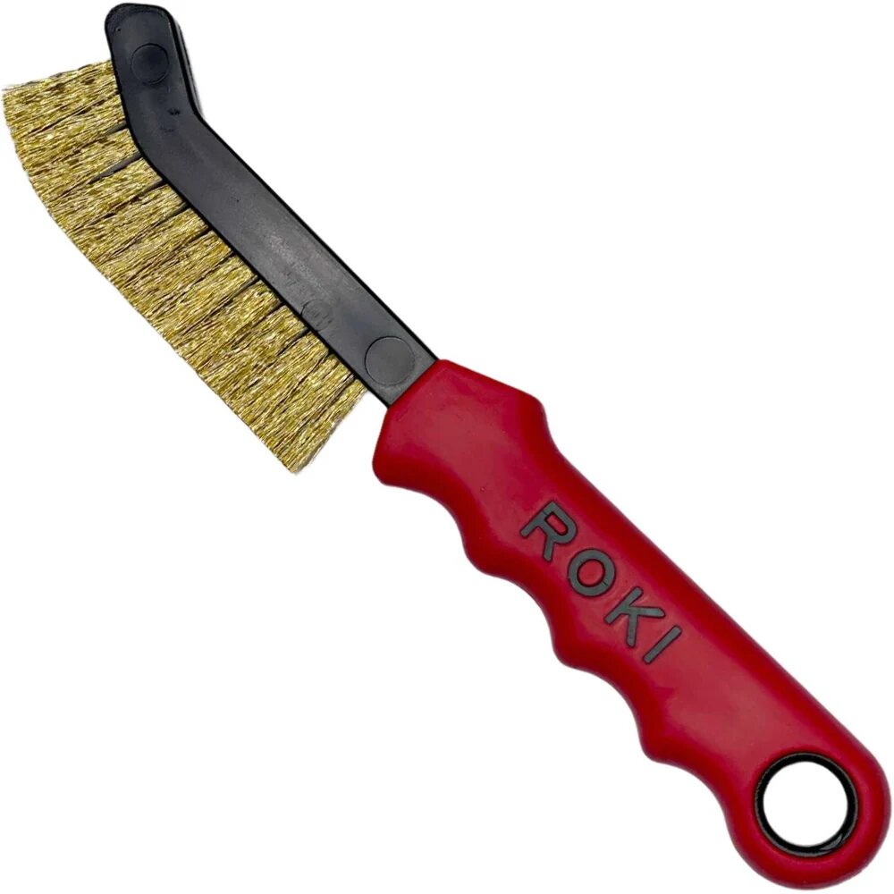 Lessmann Щетка ручная для чистки суппортов ROKI, латунная 0,25мм 182451