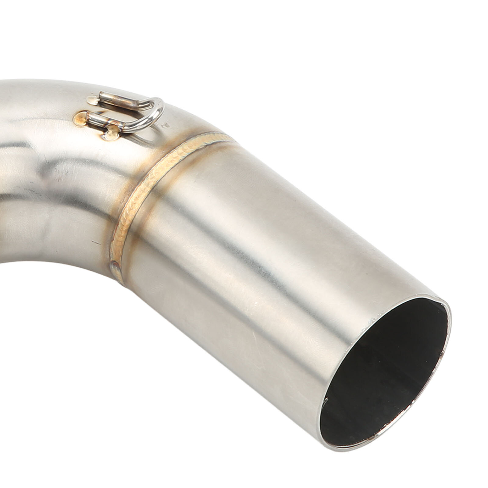 Выхлопная труба средней части колена из нержавеющей стали, герметичная замена для Benelli TRK502 2017‑2020 гг.