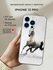 Чехол на Apple iPhone 13 Pro / Айфон 13 Про с принтом "Лошадь лес"