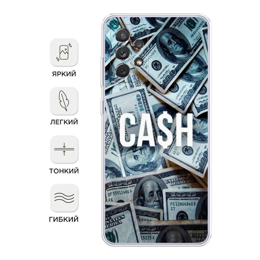 Чехол на Samsung Galaxy A73 / Самсунг Галакси А73 с принтом "Cash" — фото 1