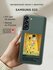Чехол на Samsung Galaxy S22 / Самсунг Галакси S22 с принтом "The kiss", прозрачн...