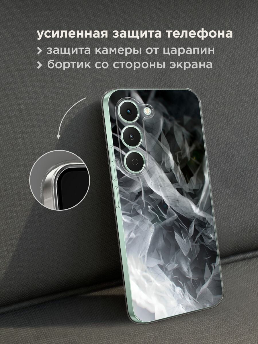 Чехол на Tecno Spark 40 Pro / Текно Спарк 40 Про с принтом "Абстракция 9" — фото 1