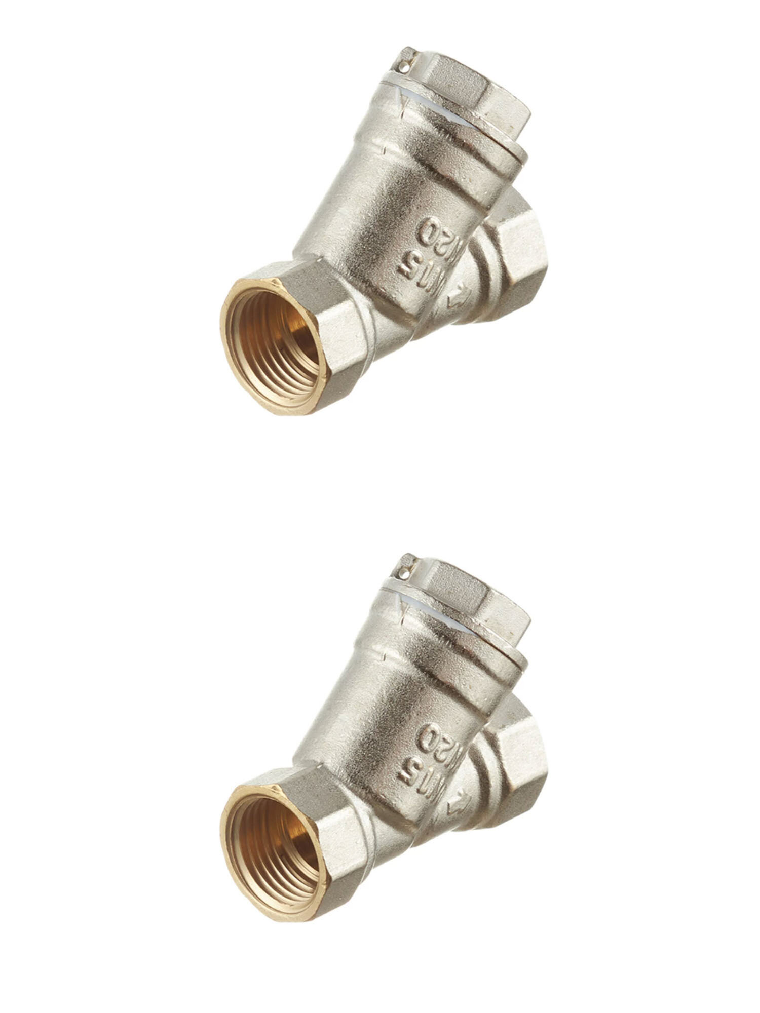 Фильтр косой 1/2 ВР(г) х 1/2 ВР(г) (2 шт.)
