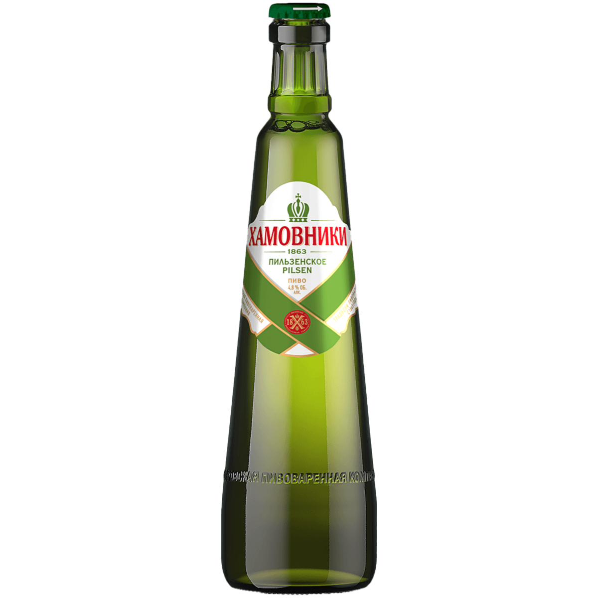 Пиво Хамовники Пильзенское светлое 0,45 л