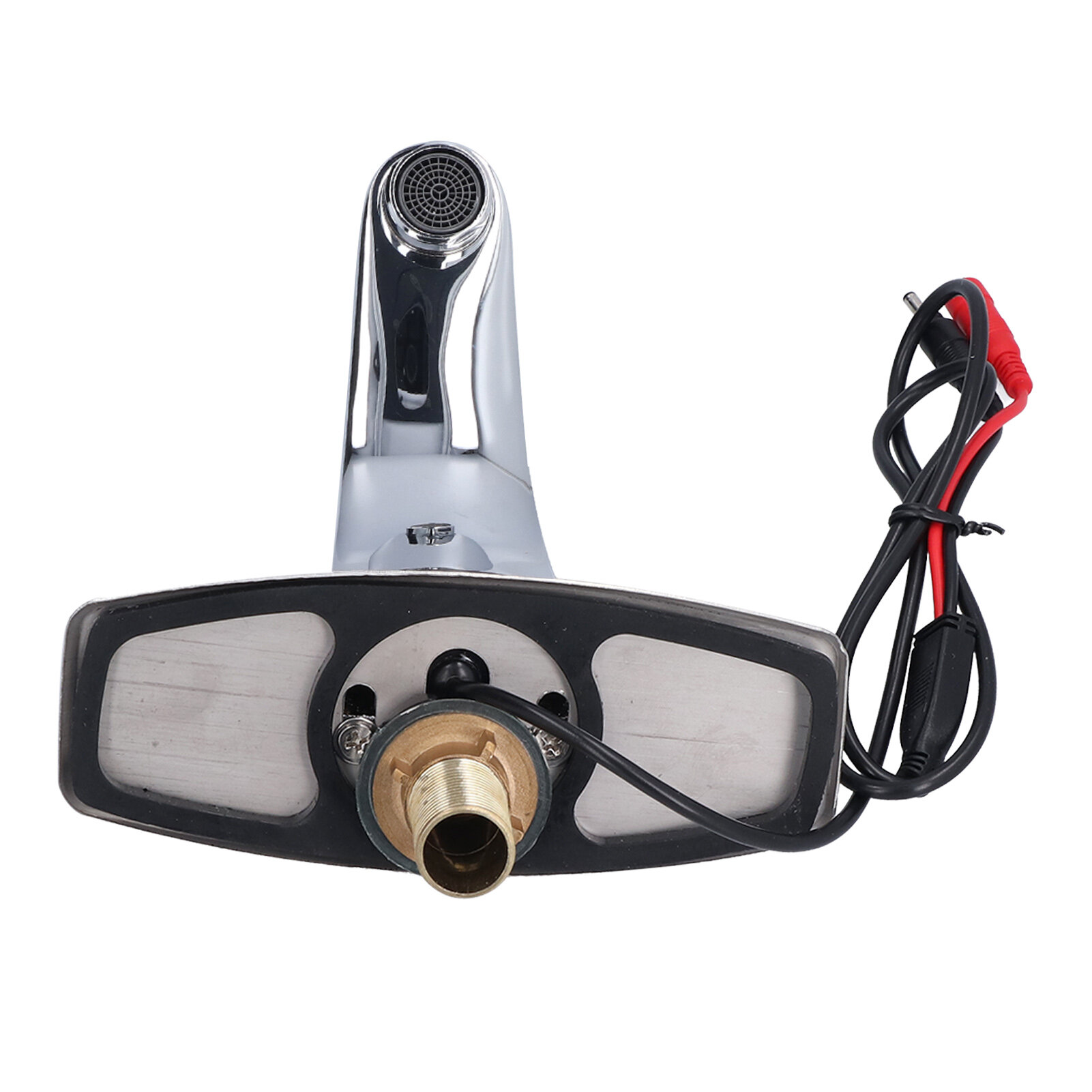 G1/2 Сенсорный смеситель Инфракрасный бесконтактный смеситель Латунный автоматический водопроводный кран для ванной комнаты CN Plug 220 В