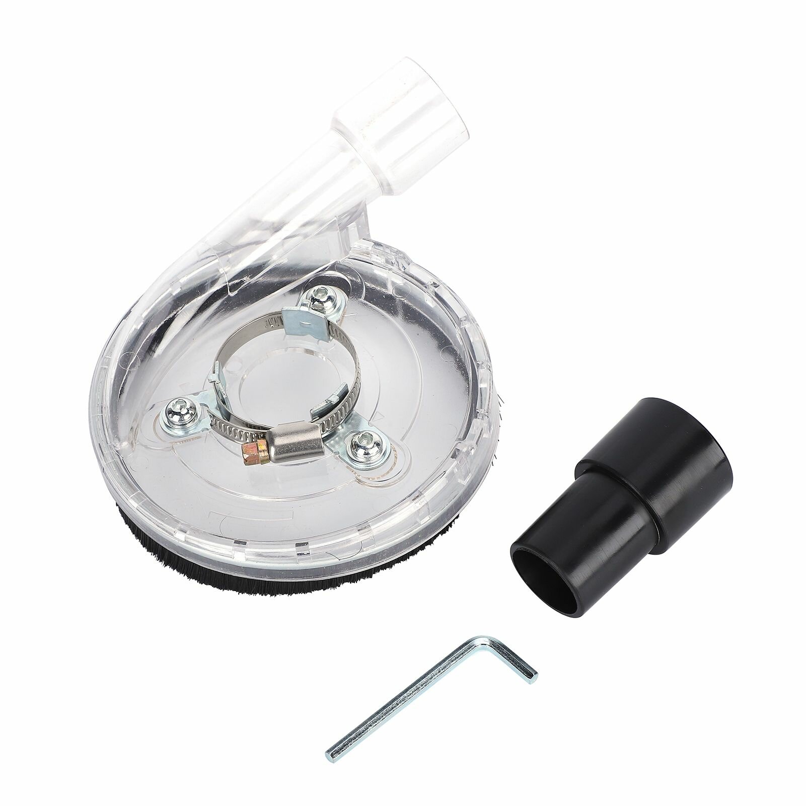 Комплект пылезащитного кожуха, крышка для сухого шлифования, аксессуары для косых угловых шлифовальных машин, 4-дюймовый лепестковый диск