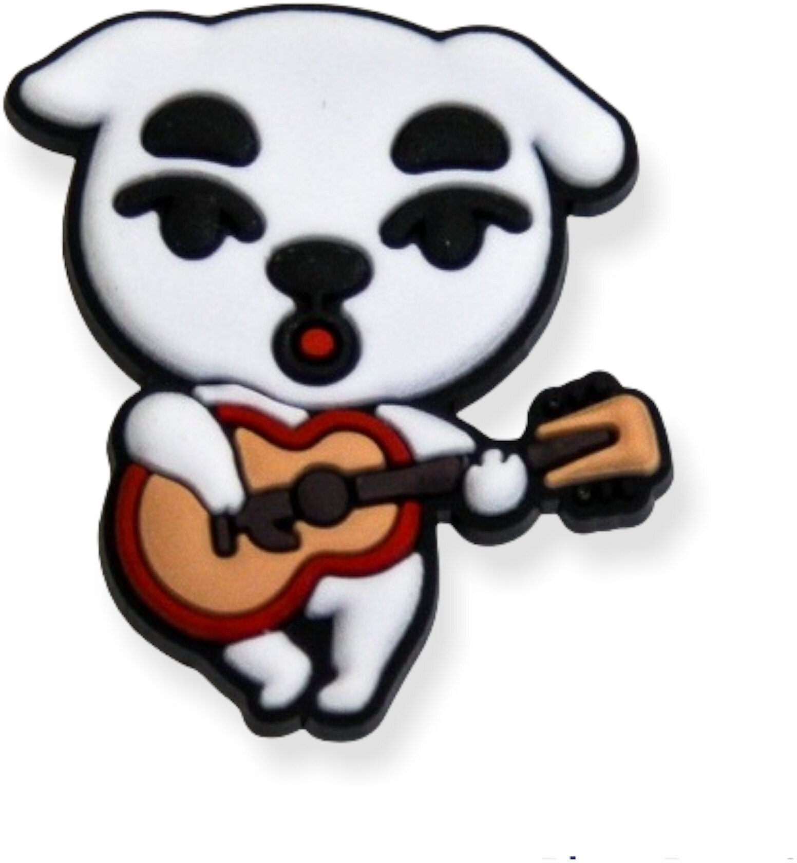 Джиббитсы, украшение для обуви. Украшение для кроксов Crocs, сабо. Собачка