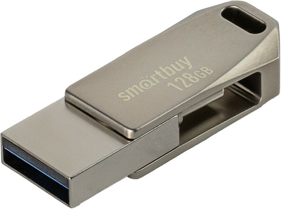 Устройство USB Flash Drive 128Gb Smartbuy SB128GbMC35 MC35 Metal Dual Type-C+Type-A