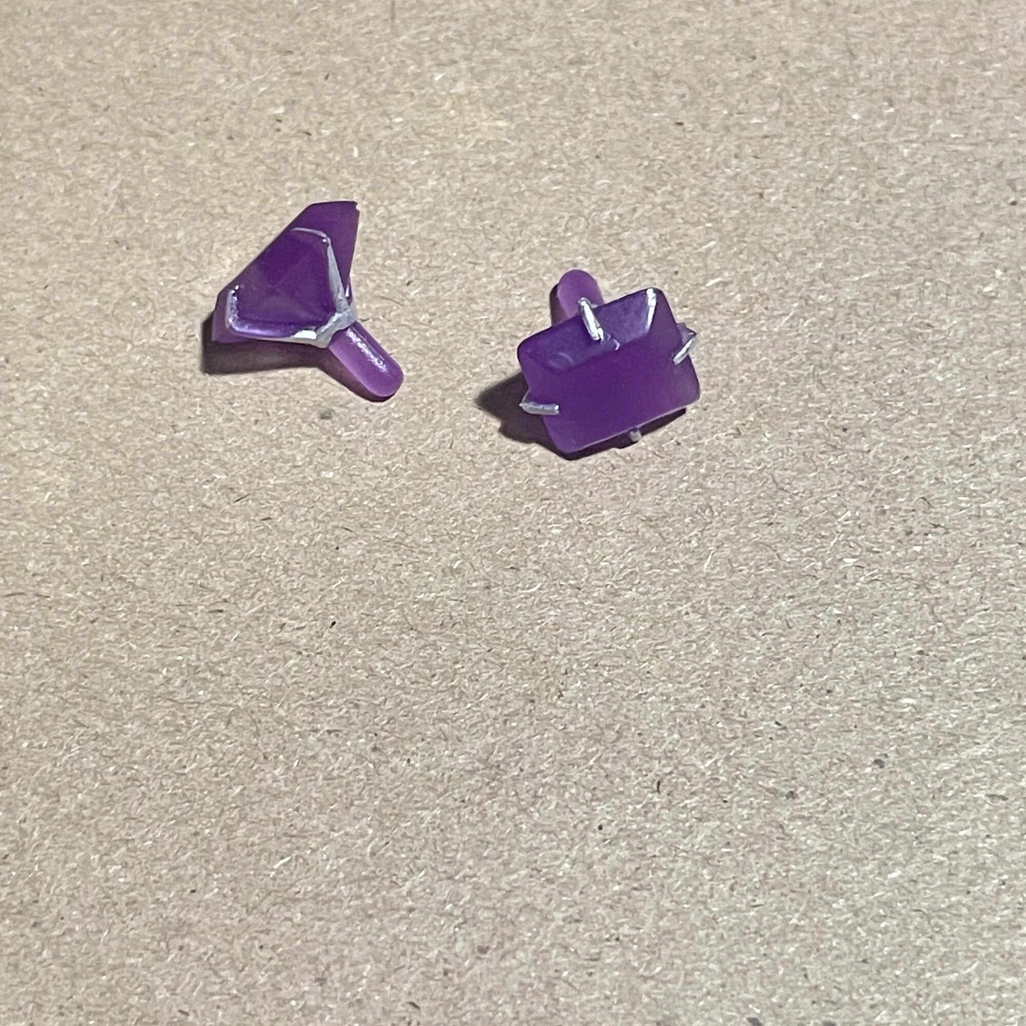 Большая шарнирная кукла Duokuanxuanze, фиолетовые и белые волосы Фиолетовый, Золотой