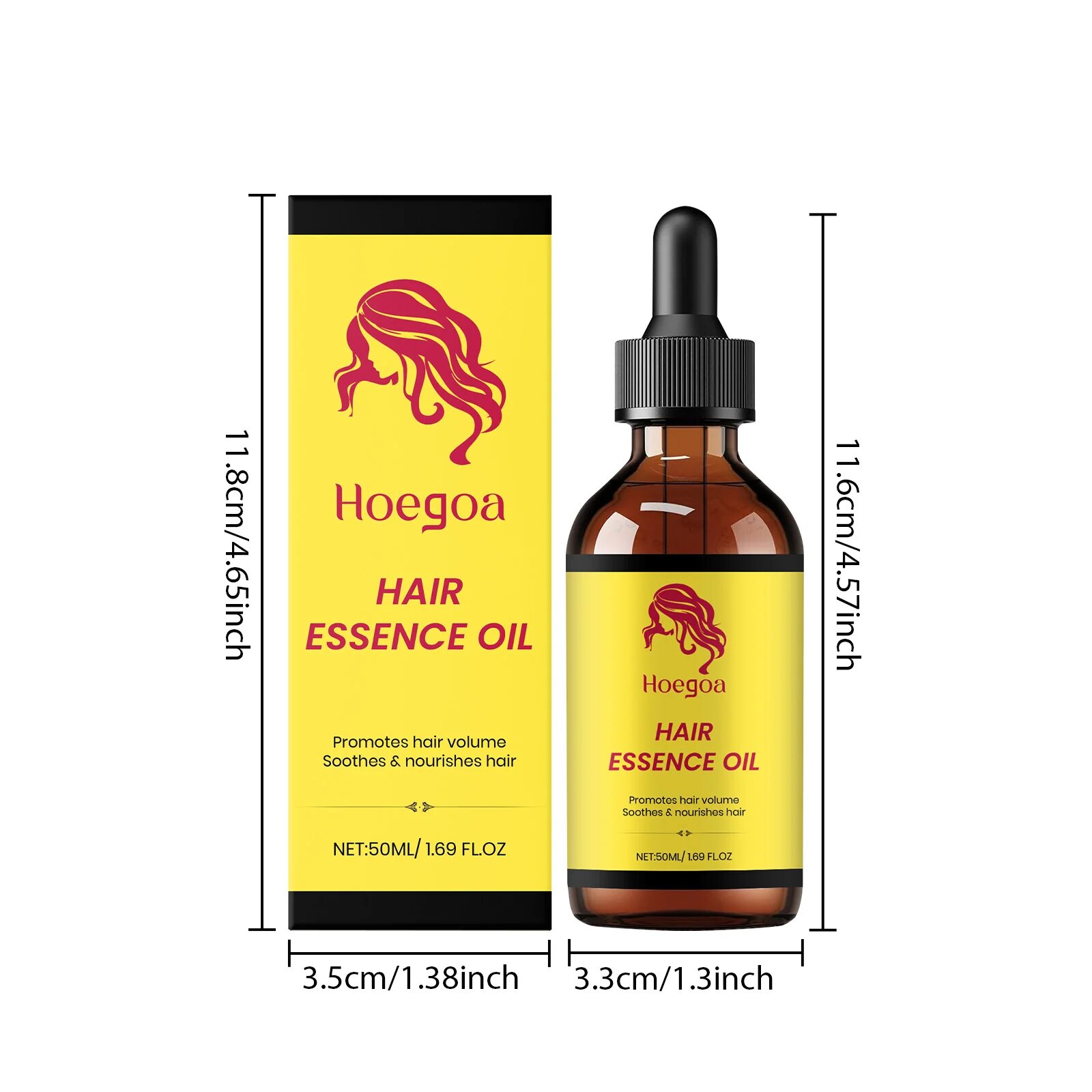 Эссенция для волос Hoegoa с касторовым и ромашковым маслом 1PCS